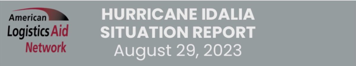 Hurricane Idalia: Situation Report - American Logistics Aid Network